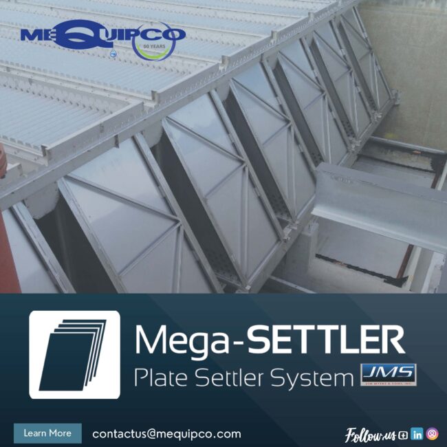Mega - SETTLER Plate Settler System from JMS - Mequipco